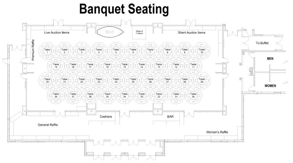 Banquet Seating and Raffle Tickets - 2025 - East Idaho Fly Tying Expo